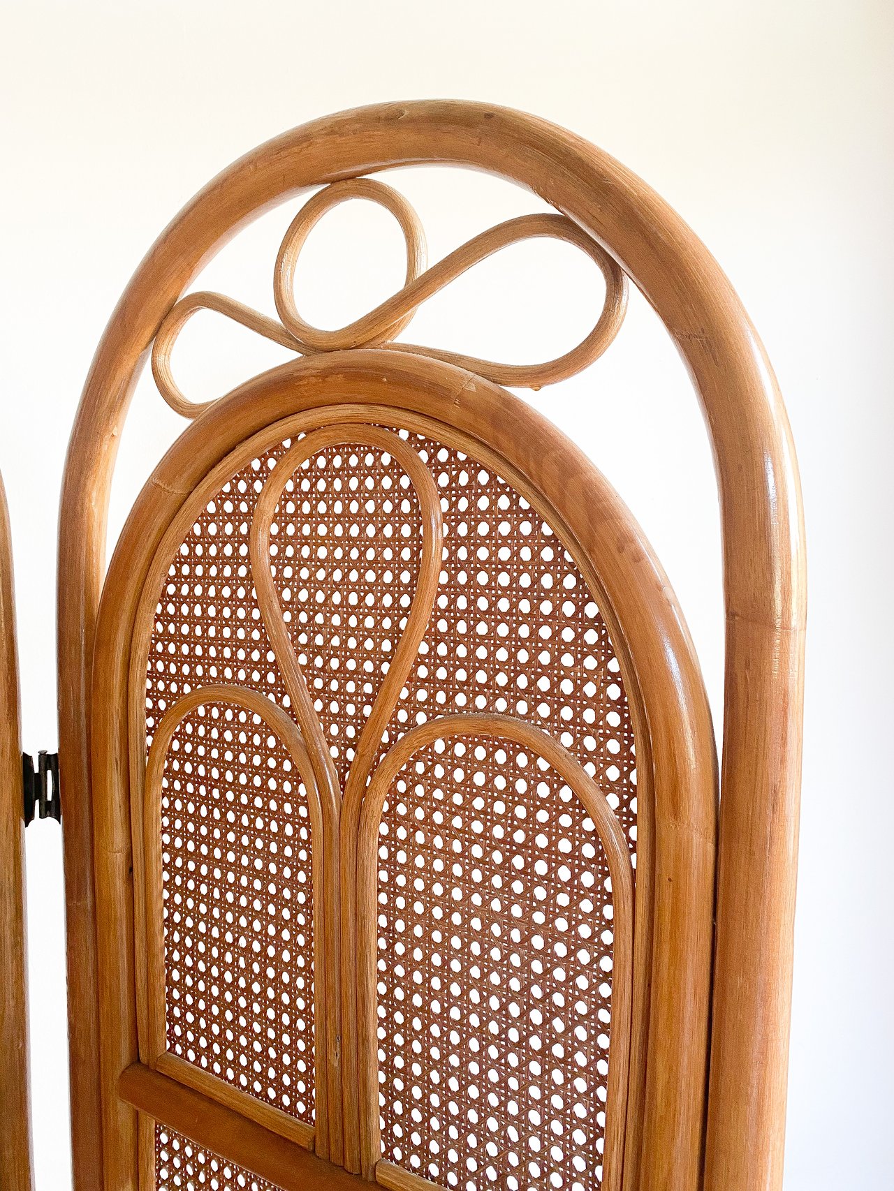 Kamerscherm Rotan - Velvet Green | Verhuur & Styling